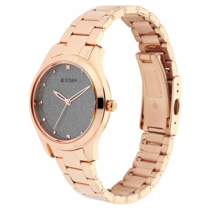 Buy Online Titan Sparkle Quartz Analog Metal Strap Watch for Women ...