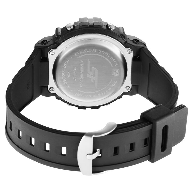 Buy Online Sonata Digital Dial Black Plastic Strap Watch for Men ...