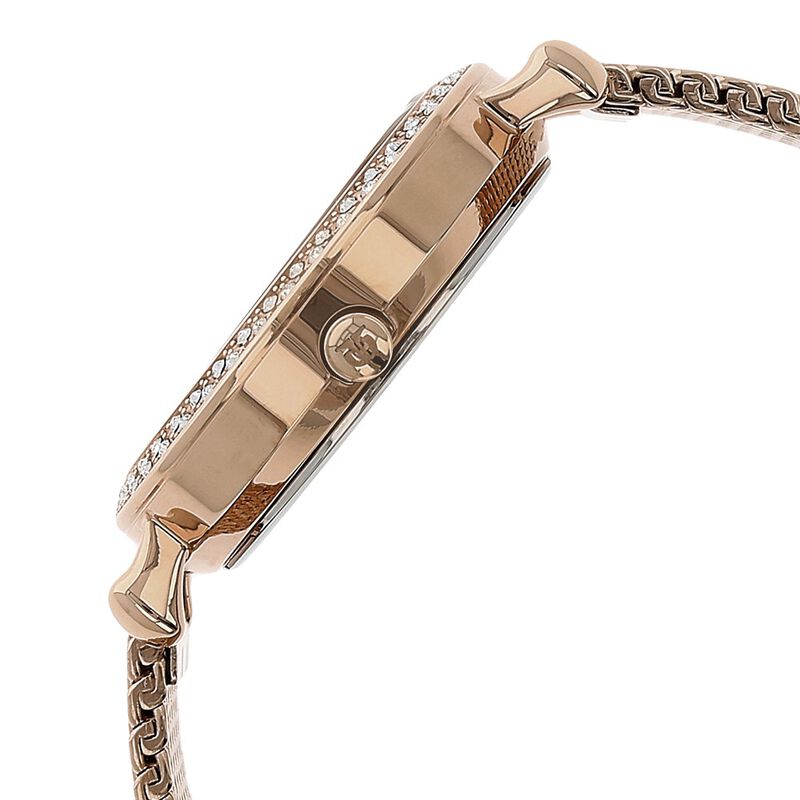 Buy Online Titan Quartz Analog Moonphase Rose Gold Dial Stainless Steel ...