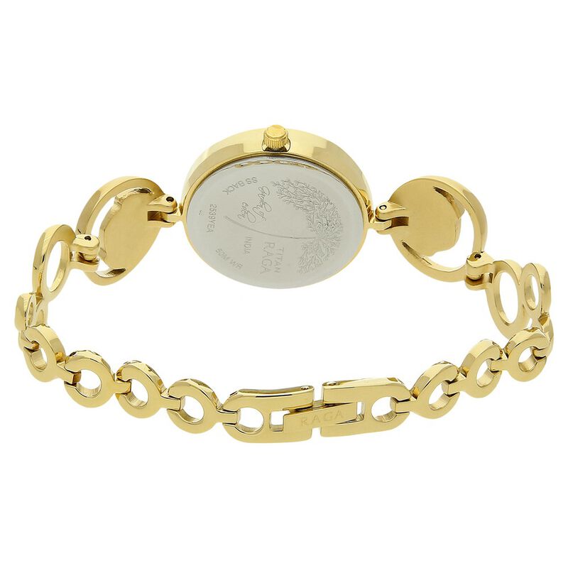 Buy Online Titan Raga Garden of Eden Mother of Pearl Dial Quartz Metal ...