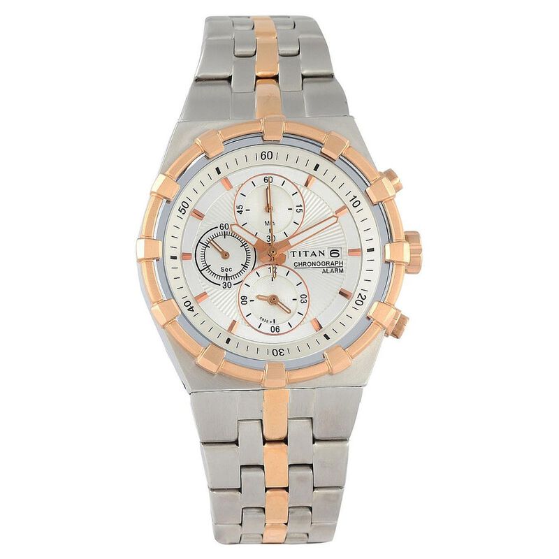 Buy Online Titan Quartz Analog with Date Silver Dial Watch for Men ...