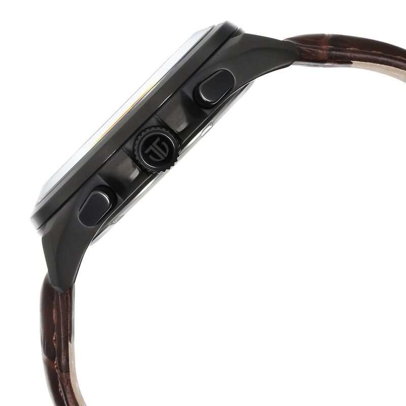 Buy Online Titan Classic Chrono Blue Dial Quartz Multifunction Leather ...