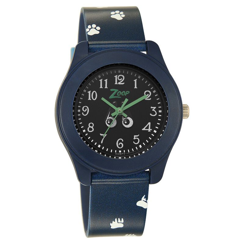 Buy Online Zoop Analog Watch with Black Dial & Blue Strap for Boys ...