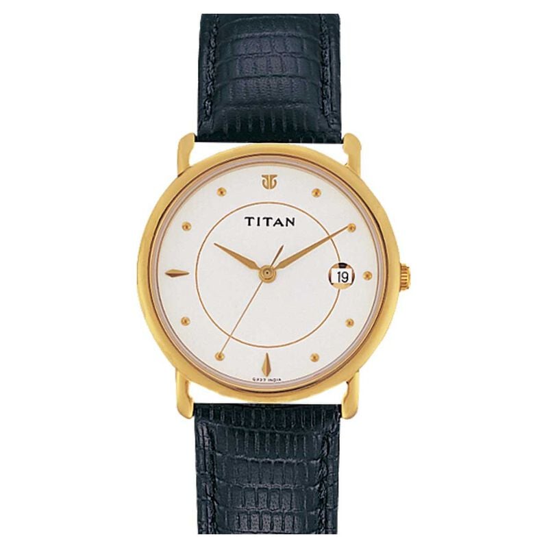 Buy Online Titan Quartz Analog White Dial Watch for Men - nd519yl27 | Titan