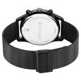 Buy Online Titan Neo Black & Gold Quartz Analog with Day and Date Black ...
