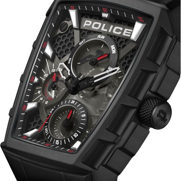 Buy Online Police Men's Tough Gear KL Rahul Edition Multifunction Watch ...