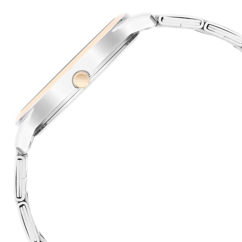 Buy Online Titan Quartz Analog Black Dial Stainless Steel Strap Watch ...