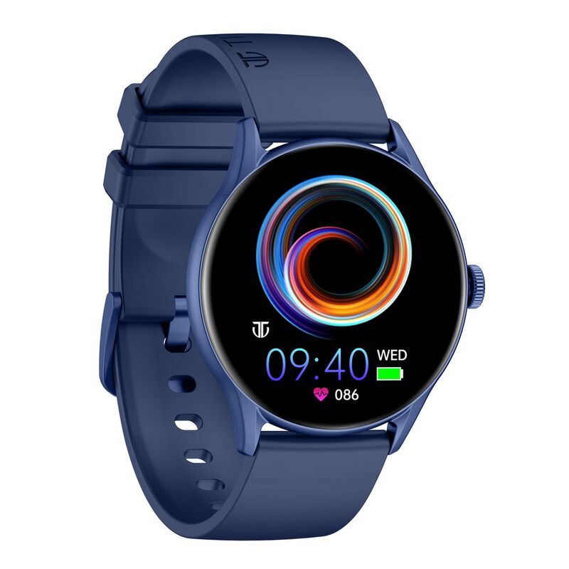 Buy Online Titan Evoke Blue: Luminous AMOLED Display & Water-Resistant ...