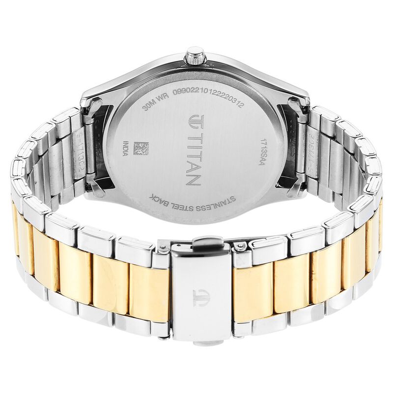 Buy Online Titan Men's Multifunction Karishma: Two-Tone Steel Elegance ...