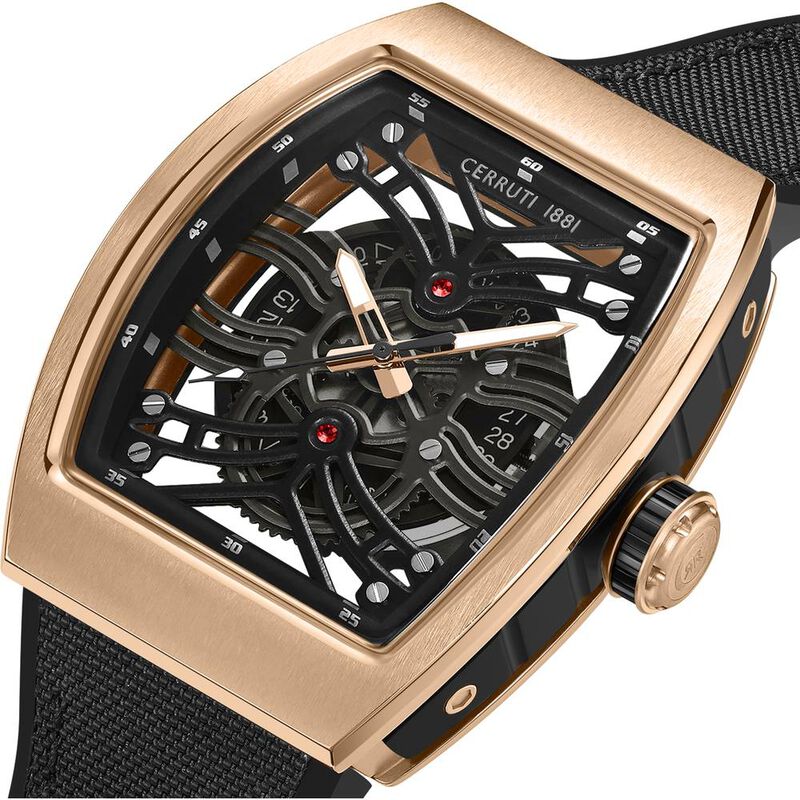 Buy Online Cerruti 1881 Quartz Analog with Date Black Dial Stainless ...