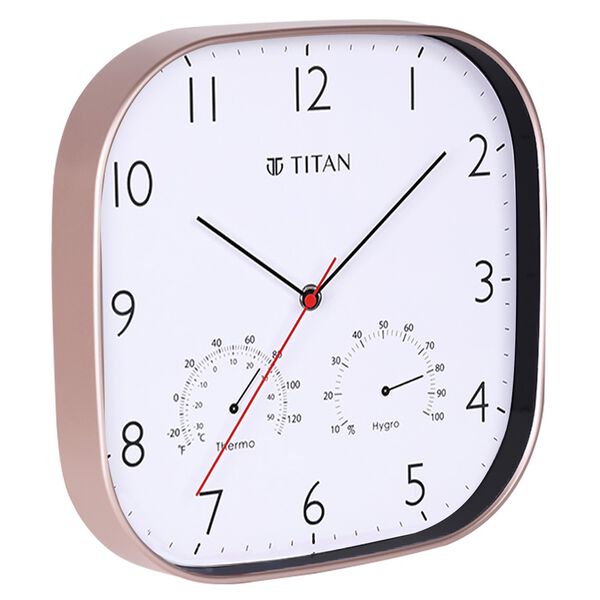 Buy Online Titan Clocks - Clima Classic - Rose Gold - nuw0108pa01 | Titan