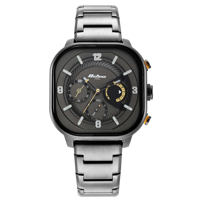 Buy Online Titan Octane Aerobatics Anthracite Dial Chronograph ...