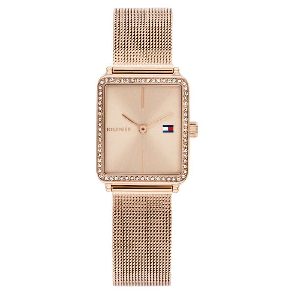 Buy Online Tommy Hilfiger Quartz Analog Brown Dial Golden Stainless ...