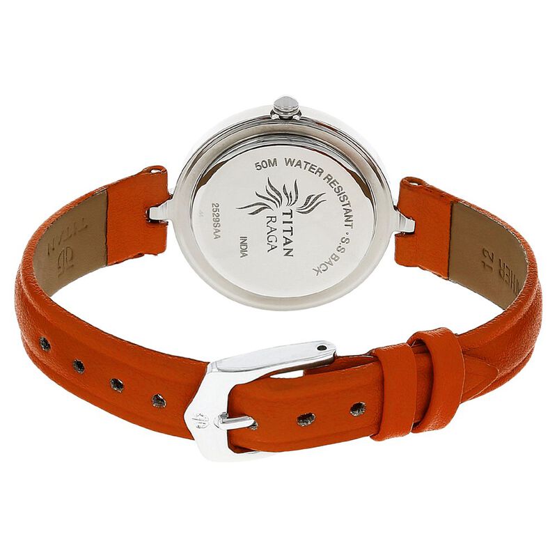 Buy Online Titan Raga Multicolour Dial Analog Leather Strap watch for ...