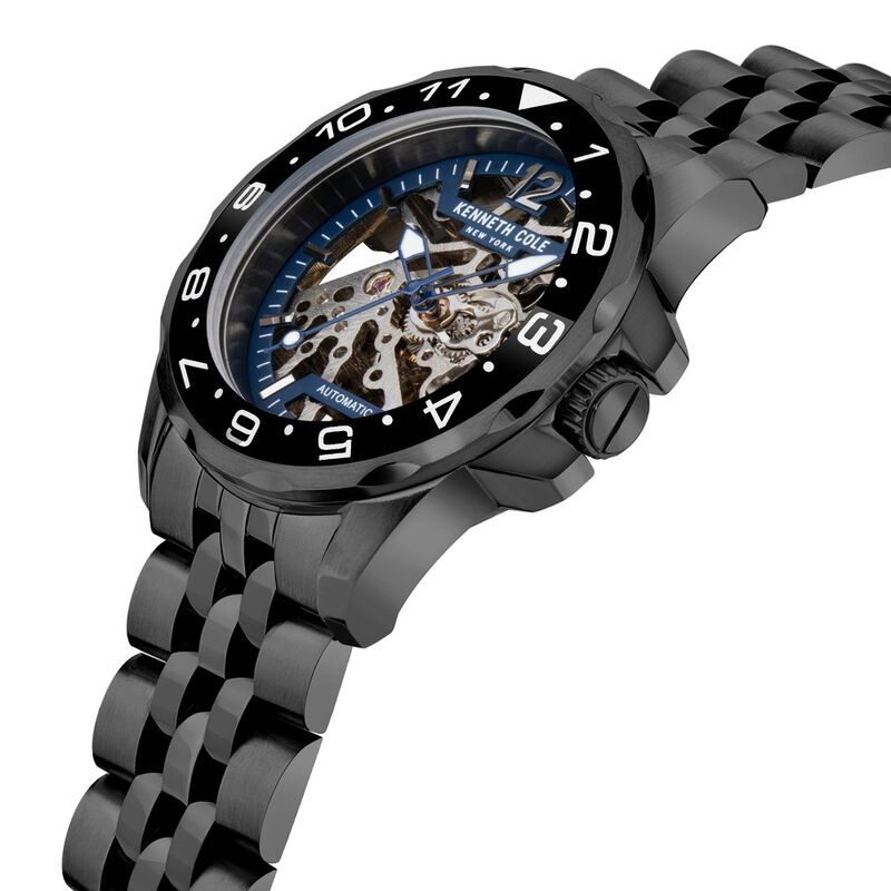 Buy Online Kenneth Cole Blue Dial Automatic Watch for Men ...