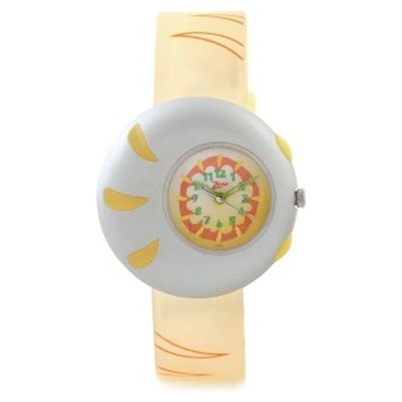 Buy Online Zoop By Titan Quartz Analog Yellow Dial Plastic Strap Watch ...