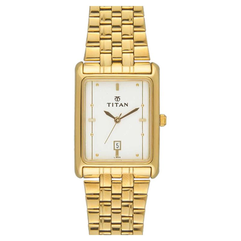 Buy Online Titan Quartz Analog with Date White Dial Watch for Men ...