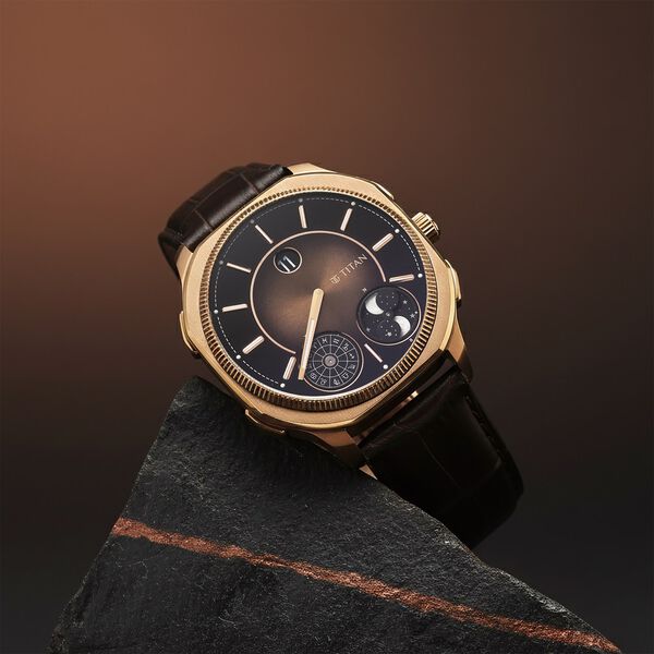 Buy Online Titan Stellar Zodiac Analog with Dual Moonphase and Jumping ...