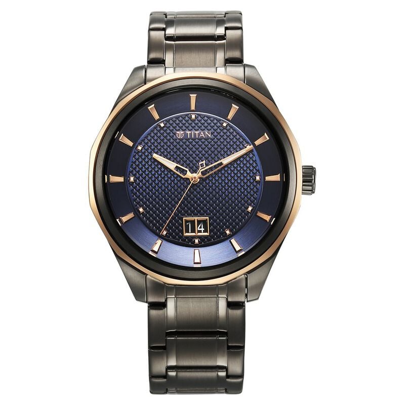 Buy Online Titan Regalia Opulent Quartz Analog Silver Dial Silver ...
