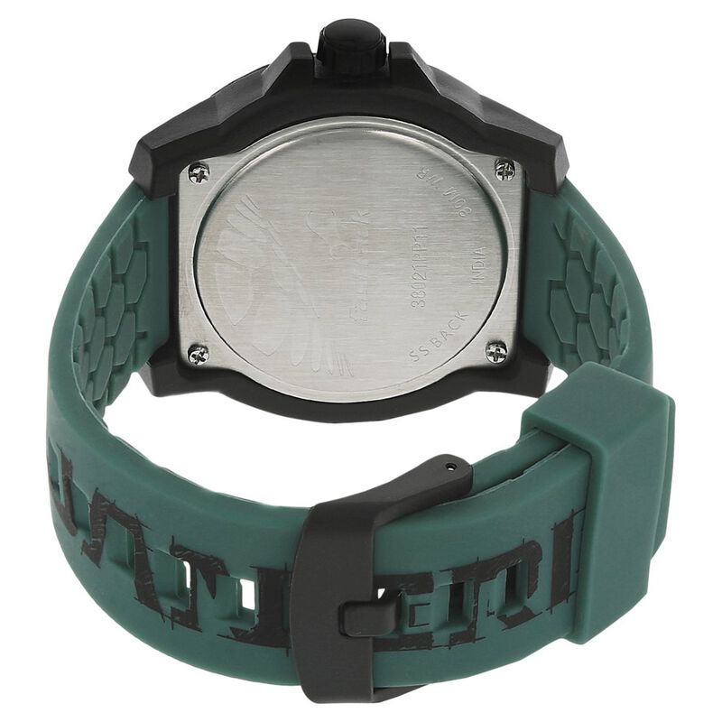 Fastrack Quartz Analog Green Dial Plastic Strap Watch for Unisex