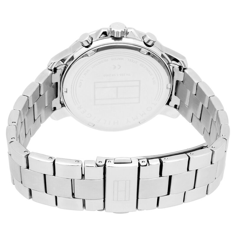 Buy Online Tommy Hilfiger Quartz Multifunction Blue Dial Stainless ...