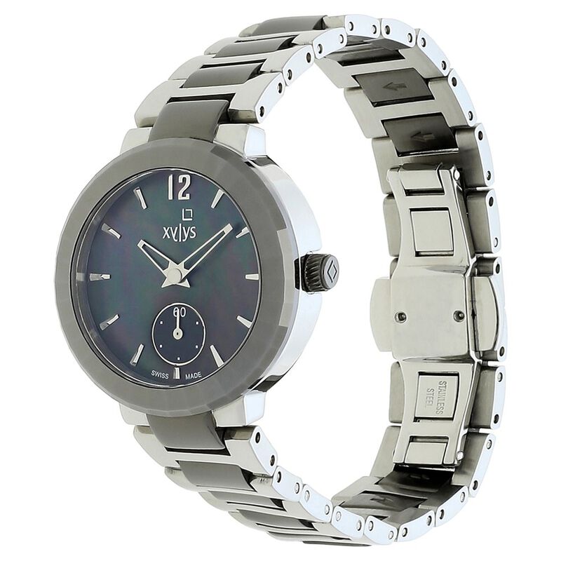 Buy Online Xylys Quartz Analog Mother of Pearl Dial Stainless Steel ...