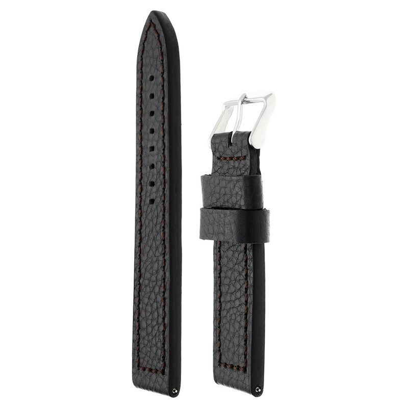 Buy Online 22 mm Black Genuine Leather Straps for Men - 1001211822s/p ...