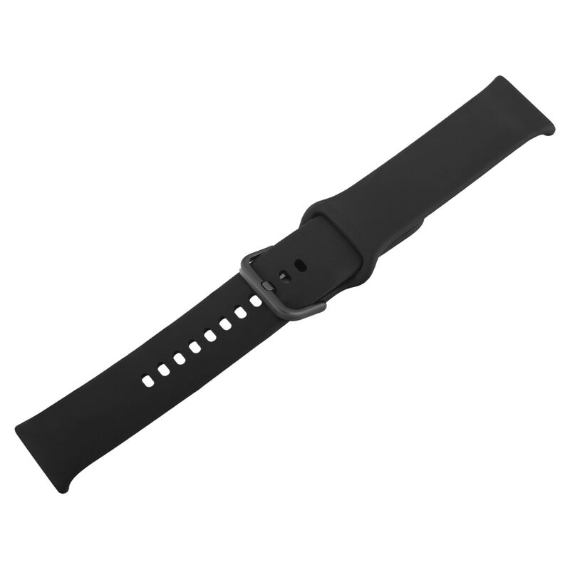 Buy Online Fastrack 24 mm Black Silicone Strap for Guys - ndpp38072ap01 ...