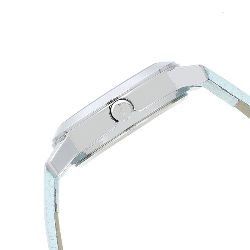 Buy Online Fastrack Tropical Waters Quartz Analog Blue Dial Leather ...