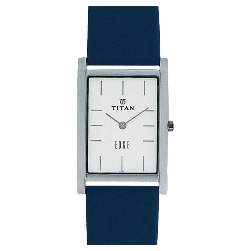 Buy Online Titan Edge Quartz Analog Silver Dial Watch For Men ...