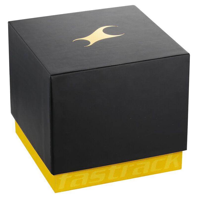 Buy Online Fastrack Automatics Black Dial Stainless Steel Strap Watch ...