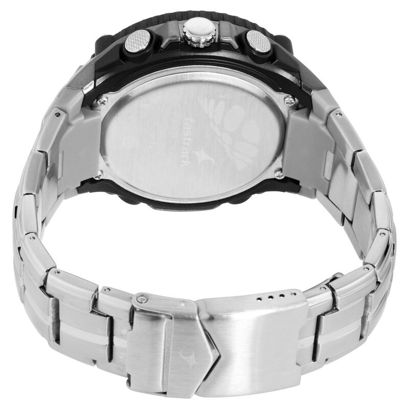 Buy Online Fastrack Hitlist Quartz Analog Digital Dial Stainless Steel ...