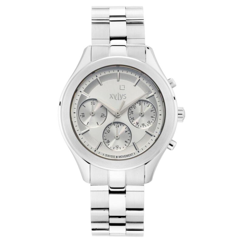 Buy Online Xylys Classic Silver Dial Women Watch With Stainless Steel ...