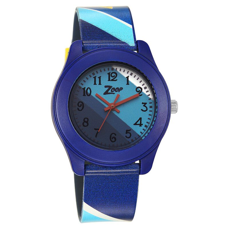 Buy Online Zoop Analog Watch with Blue Dial & Blue Strap for Boys Girls ...
