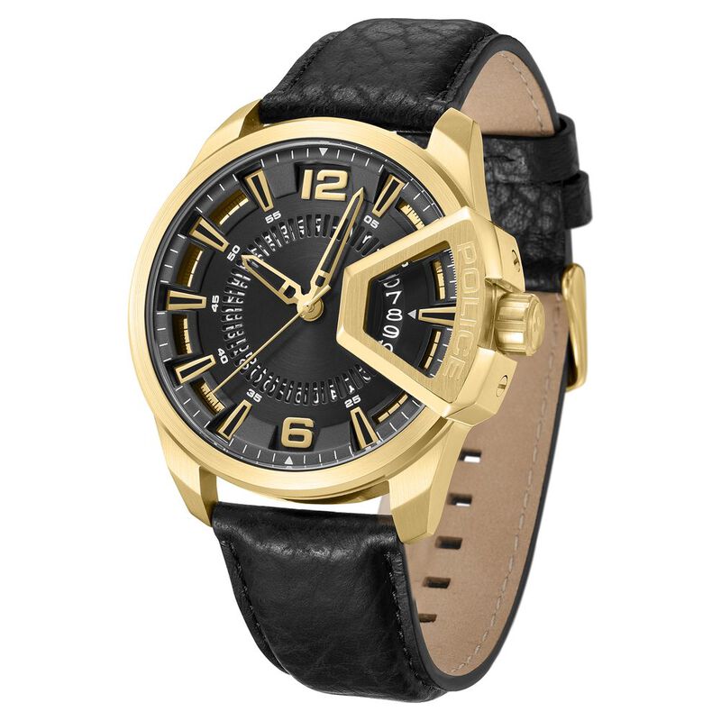 Buy Online Police Black Dial Quartz Analog Watch for Men ...