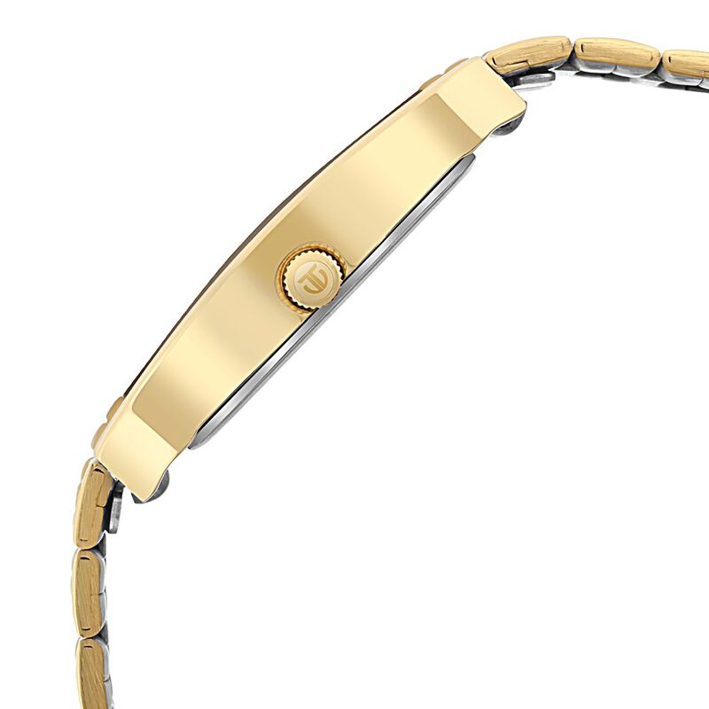 Buy Online Titan Quartz Analog with Date Black Dial Metal Strap Watch ...