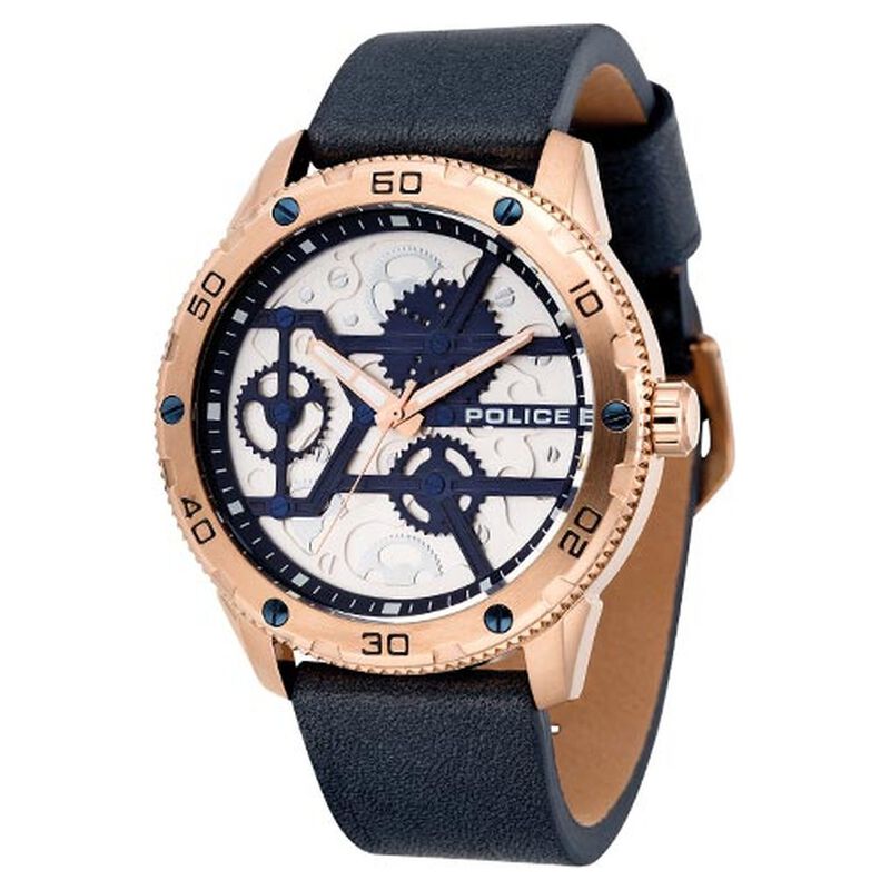 Buy Online Police Quartz Chronograph Silver Dial Watch for Men ...