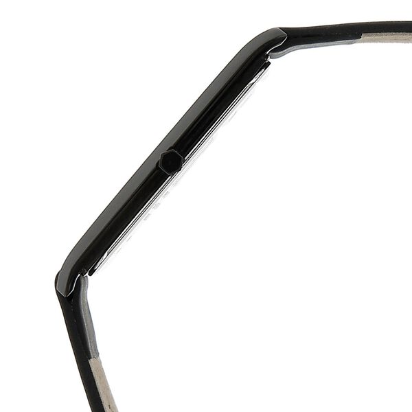 Buy Online Titan Edge Slim Leather Strap Black Dial Analog Watch for ...