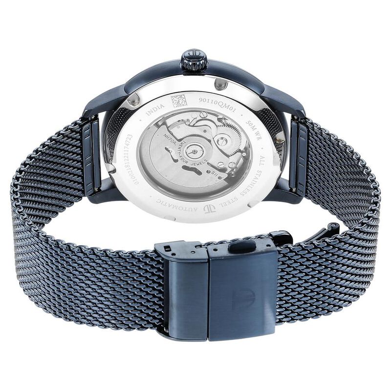 Buy Online Titan Mechanical Blue Dial Automatic watch for Men with ...
