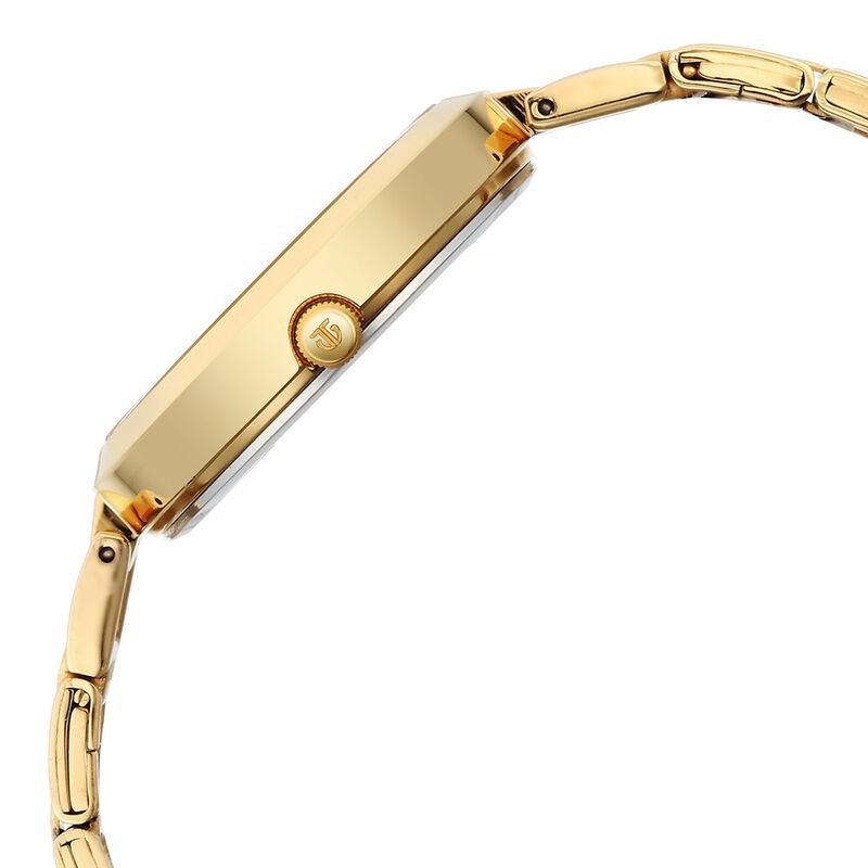 Buy Online Titan Workwear Quartz Analog White Dial Golden Stainless ...