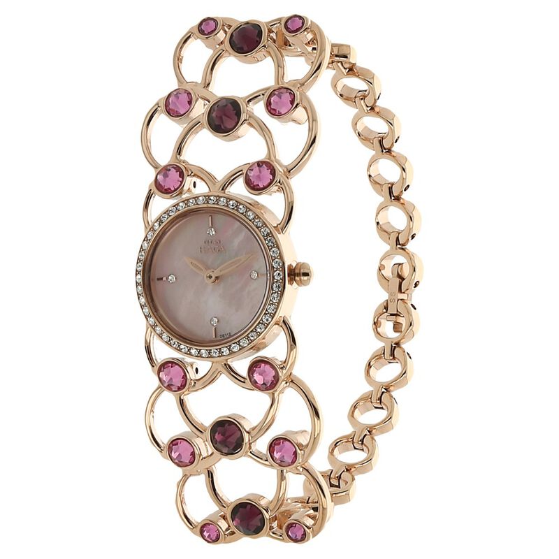 Buy Online Titan Raga Mother of Pearl Dial Women Watch With Metal Strap ...