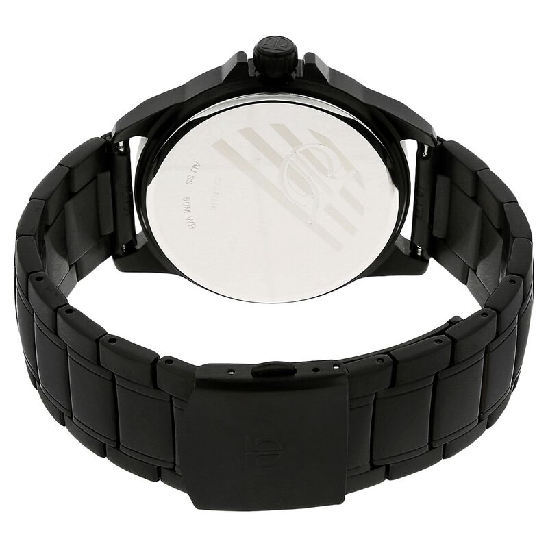 Buy Online Titan Quartz Analog with Day and Date Black Dial Stainless ...