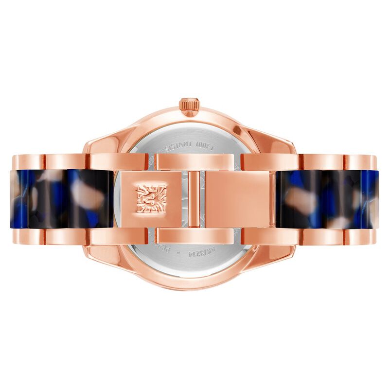 Buy Online Anne Klein Quartz Analog Blue Dial Metal Strap Watch for ...