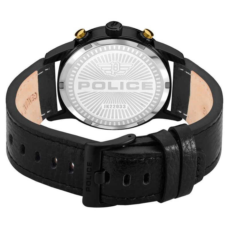 Buy Online Police Black Dial Black Strap Multifunction Watch for Men ...