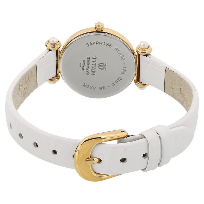 Buy Online Titan Nebula 18 Karat Solid Gold Analog Watch for Women ...