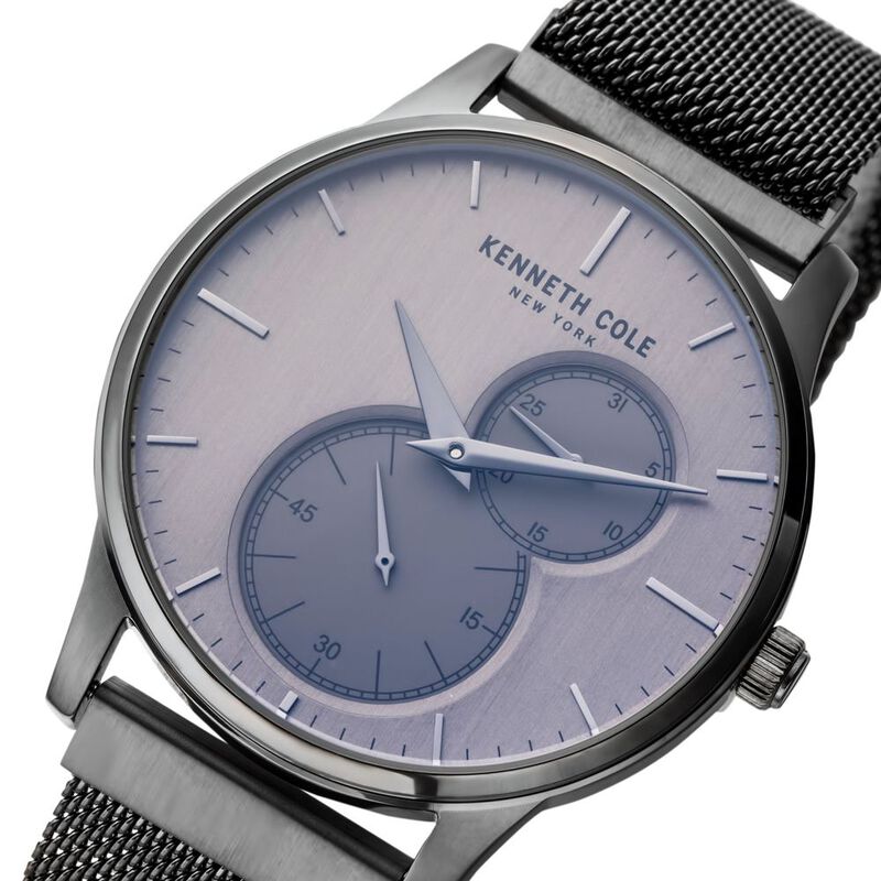 Buy Online Kenneth Cole Quartz Analog White Dial Stainless Steel Strap ...