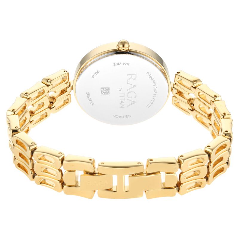 Buy Online Titan Raga Chic Mother Of Pearl Dial Women Watch With Metal ...