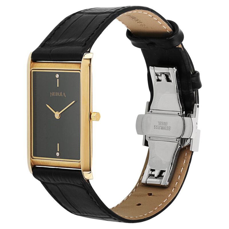 Buy Online Titan Nebula Quartz Analog 18 Karat Solid Gold Watch for Men ...