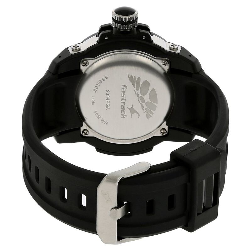 Buy Online Fastrack Quartz Analog Silver Dial Plastic Strap Watch for ...