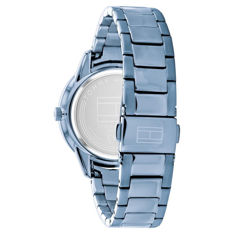 Buy Online Tommy Hilfiger Quartz Analog Blue Dial Stainless Steel Strap ...